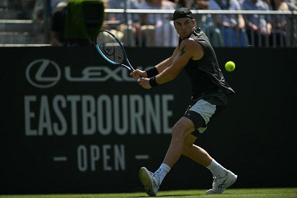 Watch Jack Draper practicing under the watchful eye of Andy Murray in ...