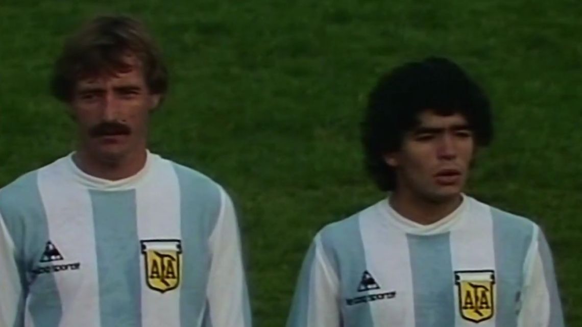 Argentina vs Austria: hat-trick de Diego Armando Maradona en el único ...