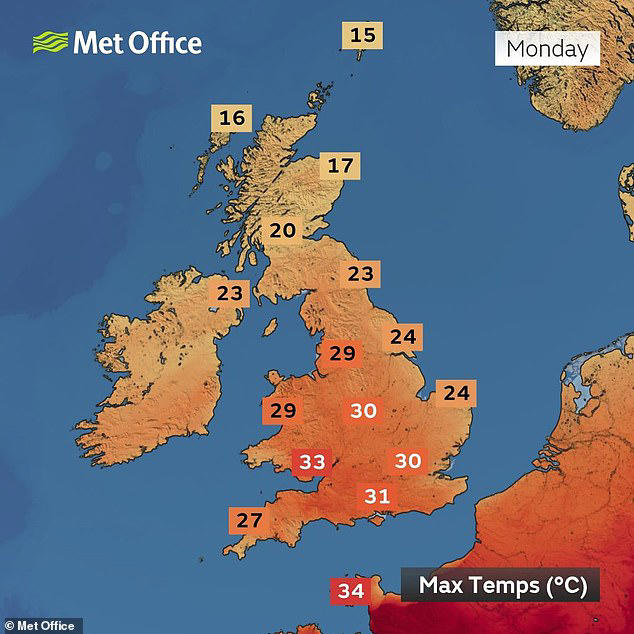 Britain faces shutdown in record breaking 40C heatwave: Schools close ...