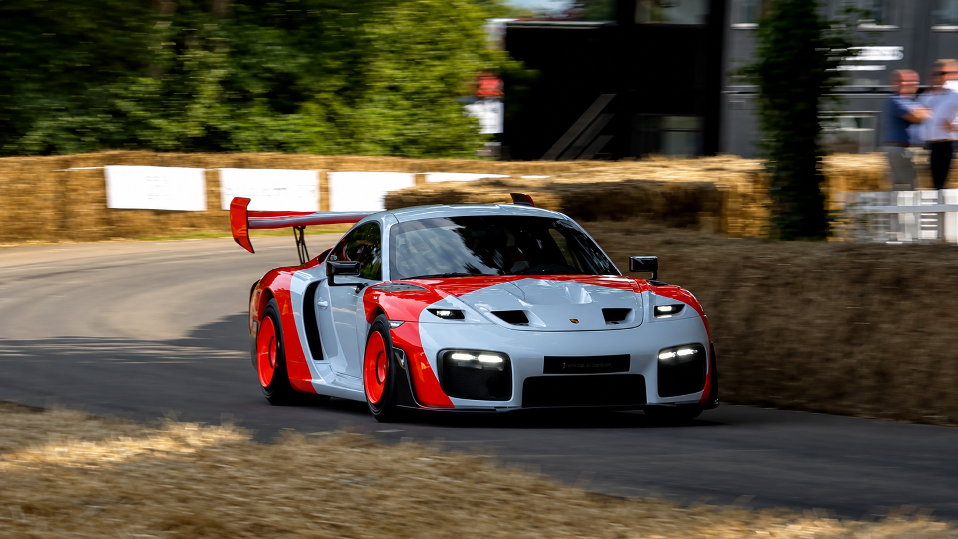 Road legal Porsche 935 attacks the race track