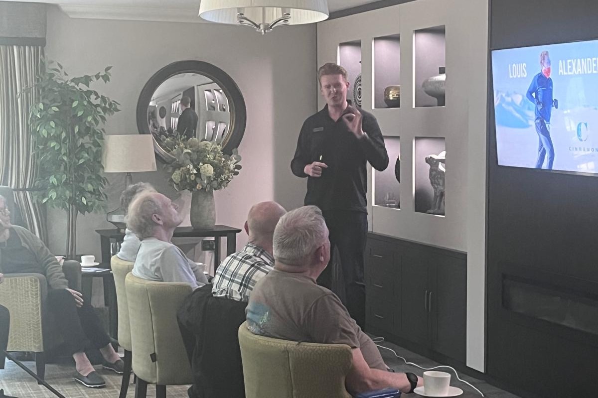 Record-breaking adventurer Louis Alexander inspires Bradway community