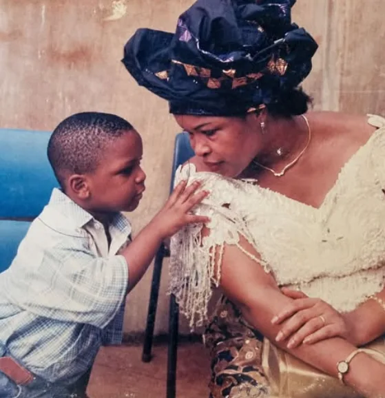 Nollywood actor Charles Born celebrates mum on Father’s Day
