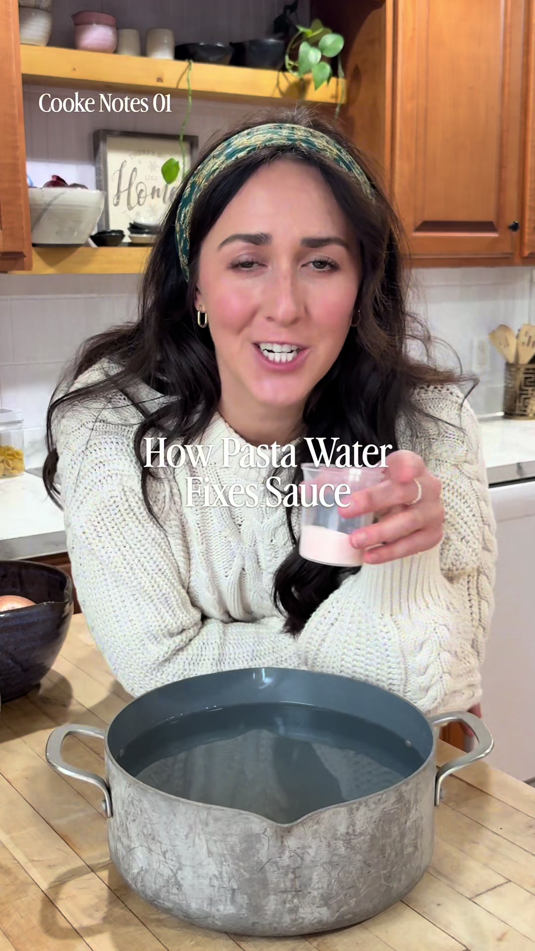 The pasta water trick that makes sauce taste better