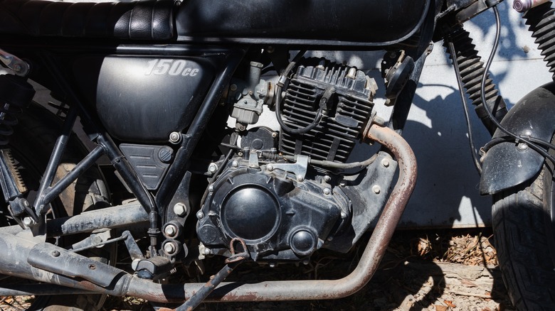 These motorcycles are powered by a single-cylinder engine