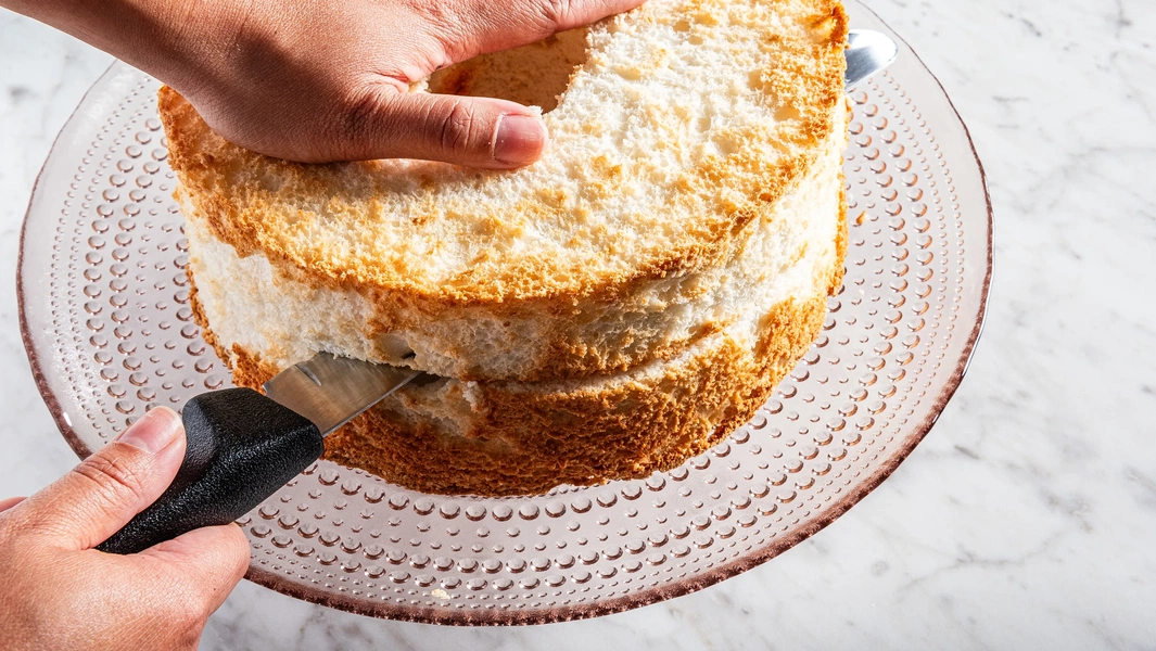 Angel food cake made easy and fun