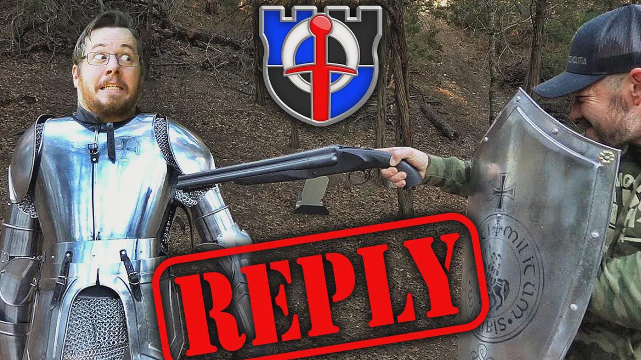 Reply to DemolitionRanch - Can a real suit of armor stop a bullet?