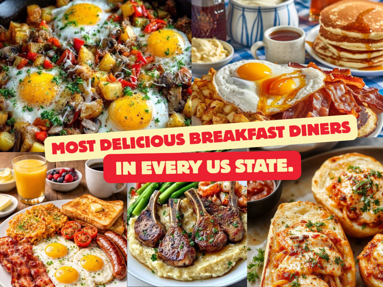 Top 20 most delicious breakfast diners in every US state, ranked by ...