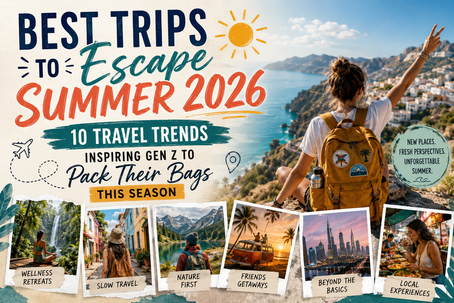 Best trips to escape summer 2026: 10 travel trends inspiring Gen Z to ...