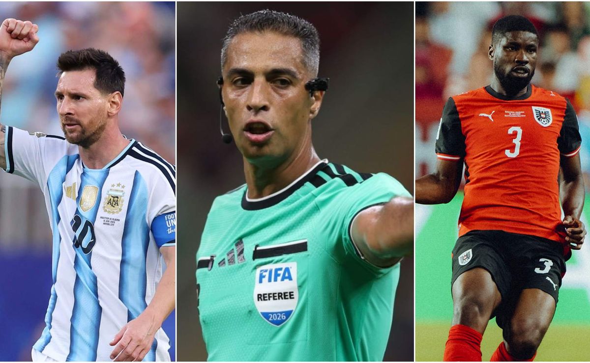 ¿Quién es el árbitro de Argentina vs. Austria en el Mundial 2026 ...