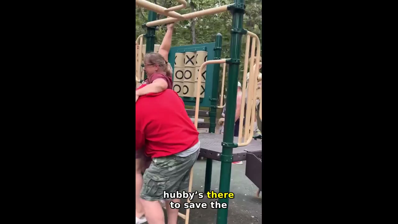 Playground slip-up at Truman Lake goes viral