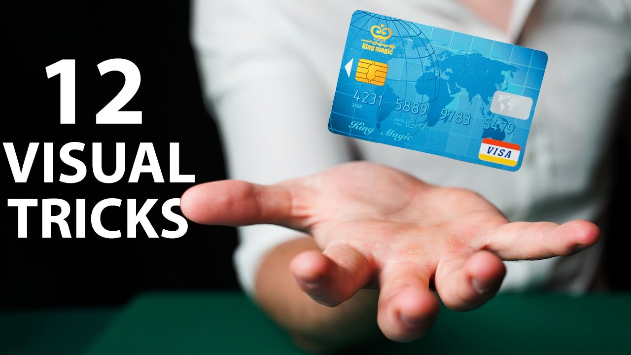 12 everyday credit card tricks that fool the eye instantly