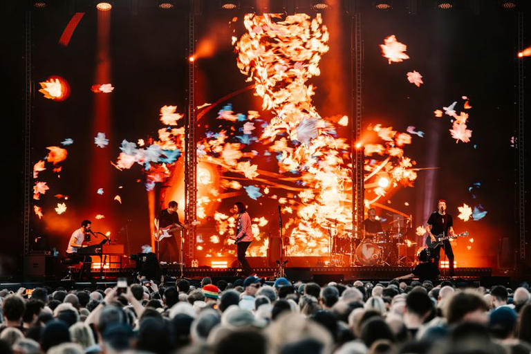 Snow Patrol bring midsummer magic to Liverpool's waterfront