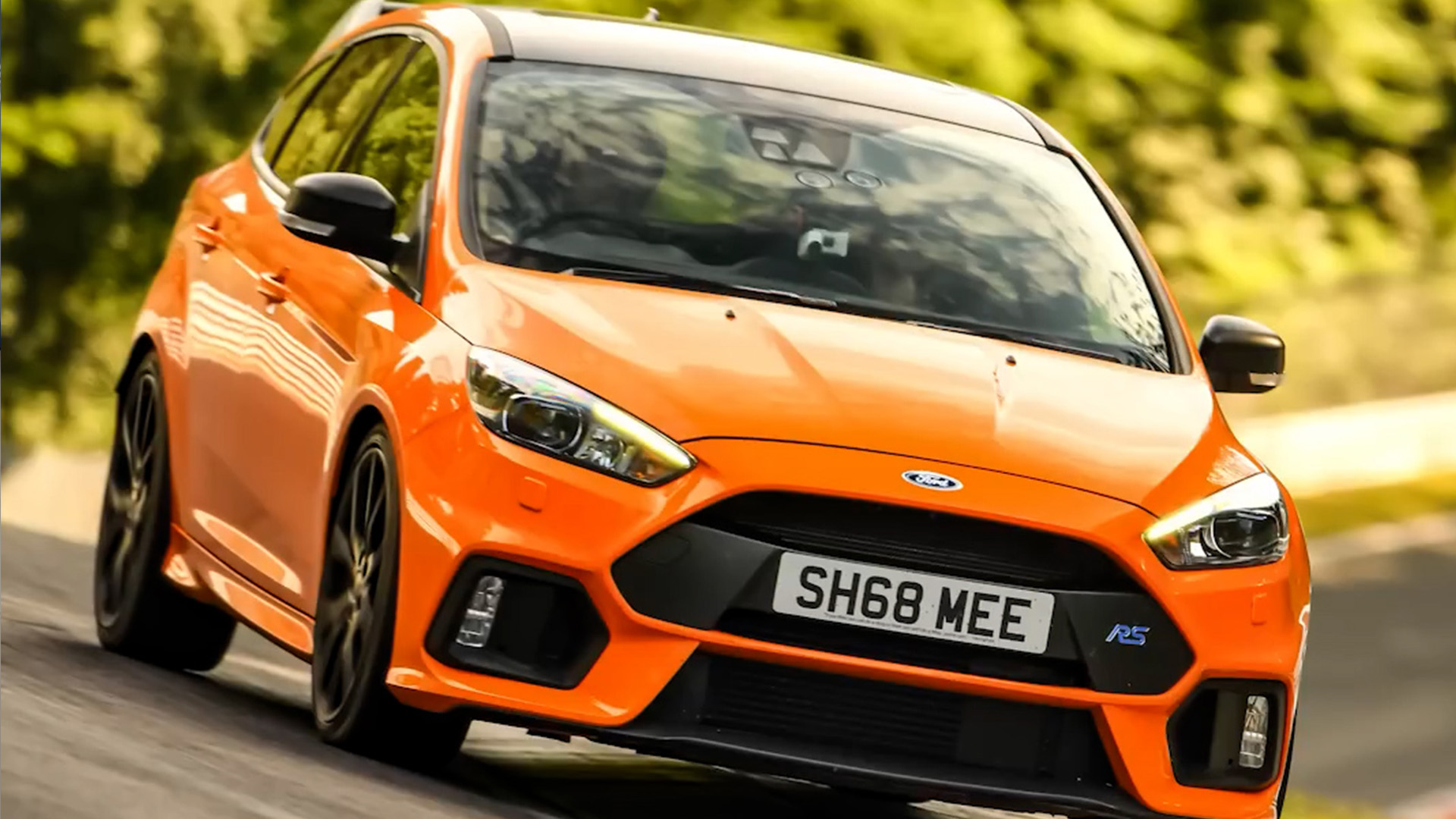 Finally at the Ring with my Ford Focus RS Heritage Edition