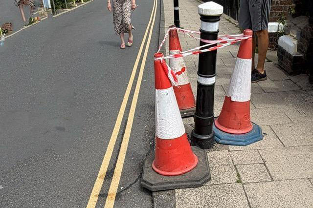 In 16 pictures: Group raises awareness of hazards facing disabled ...