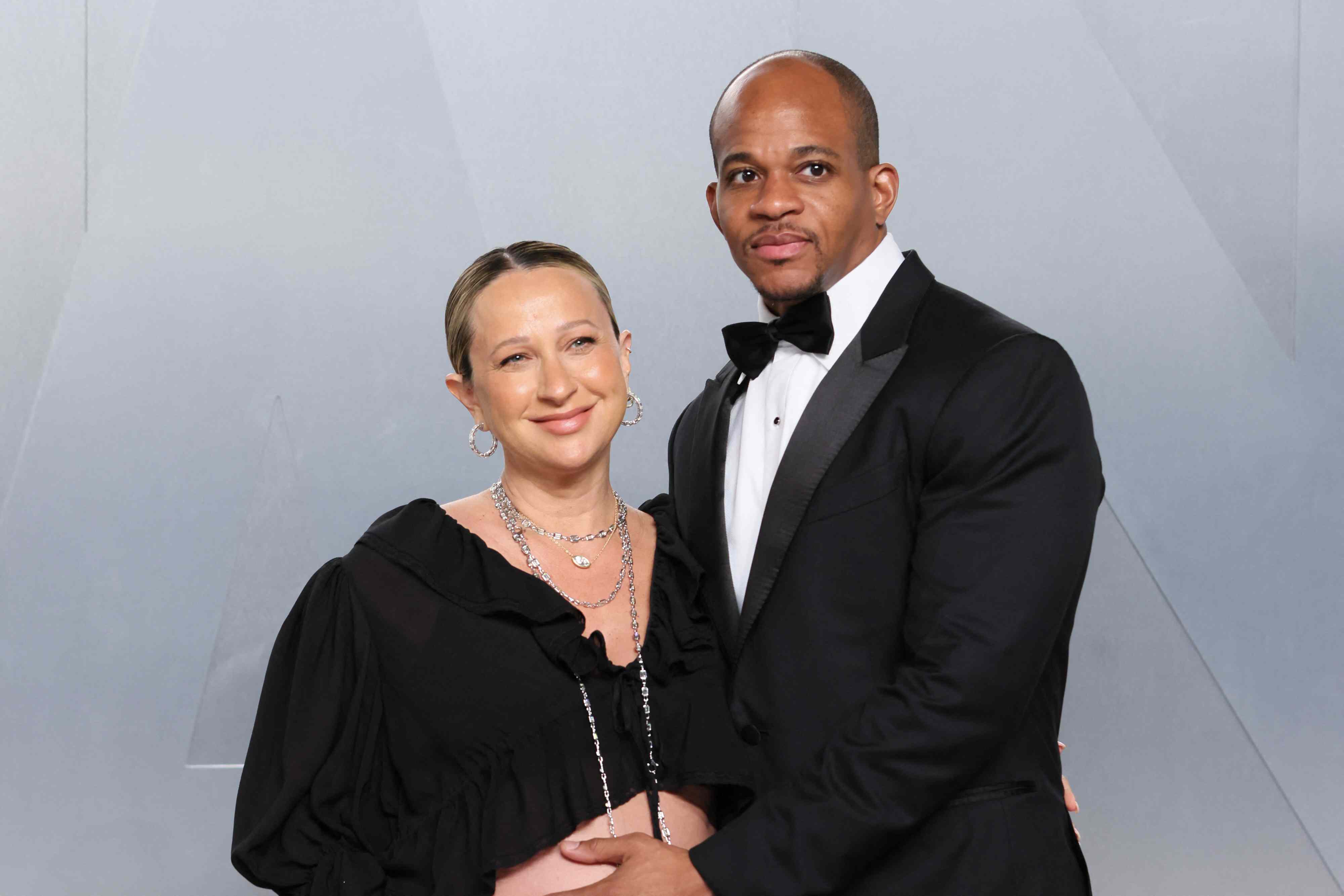 Jennifer Meyer, 49, welcomes third baby, her first child with fiancé ...