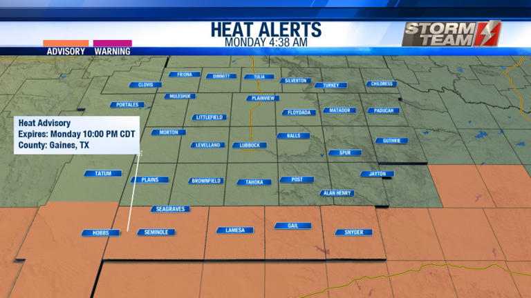 Not as hot for some Monday, thunderstorms possible late evening