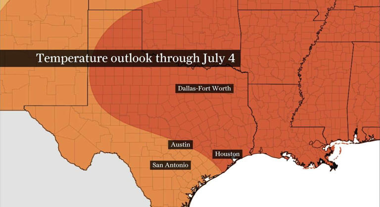 A heat dome is building over Texas. Here's what it means for Houston's ...