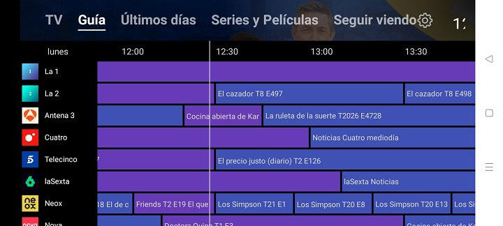 TDT Spain: los canales de la TDT gratis en tu móvil y Google TV