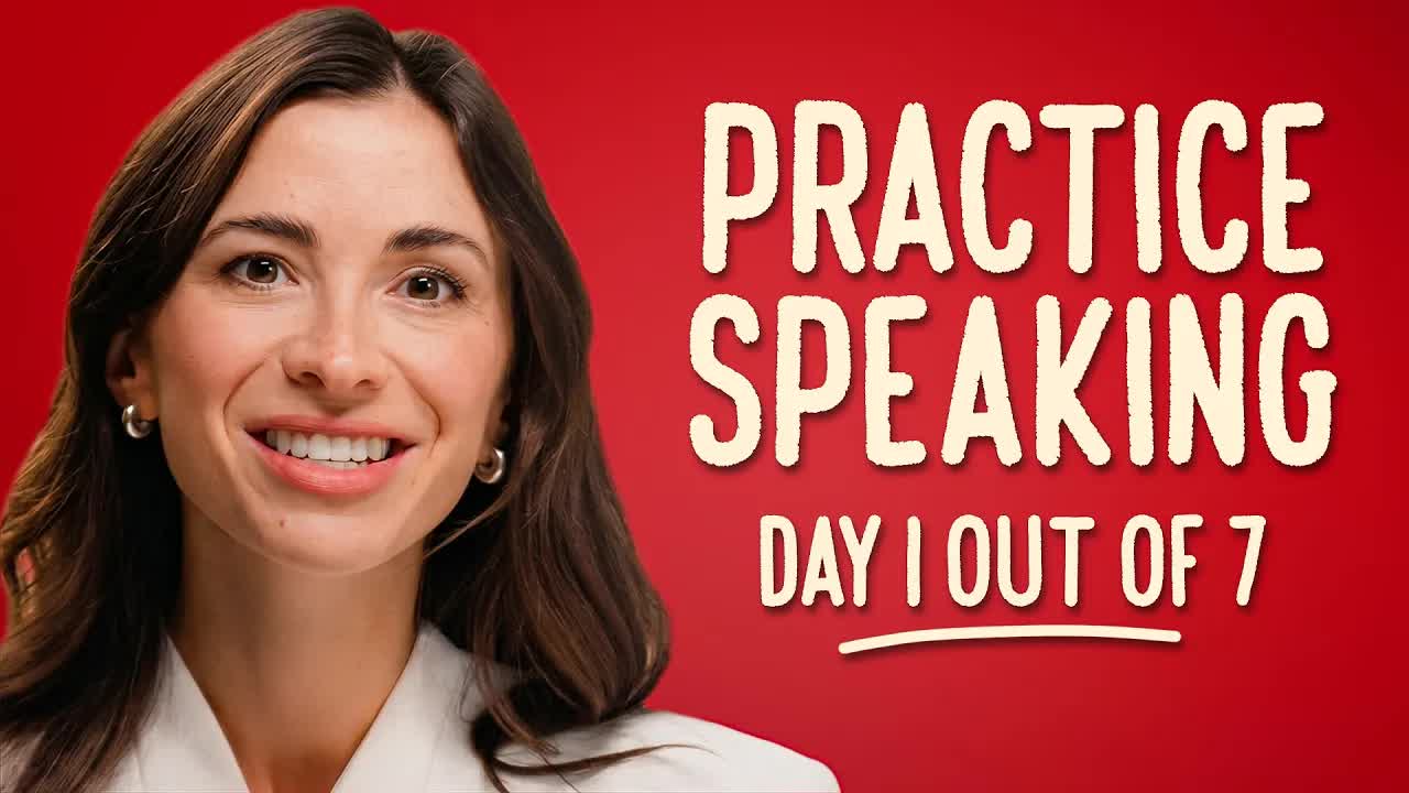 Master English speaking in 7 days!