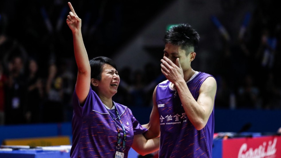 Chou Tien Chen and physio Victoria Kao: A unique professional partnership