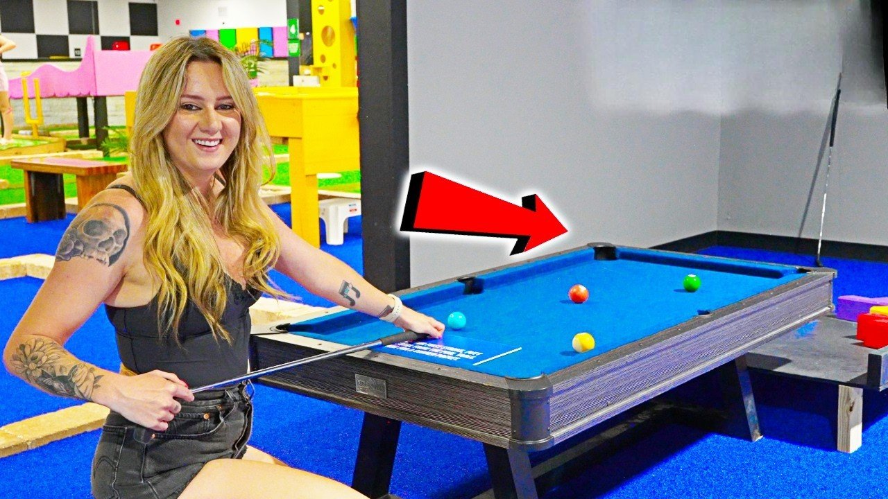 One-of-a-kind mini golf course