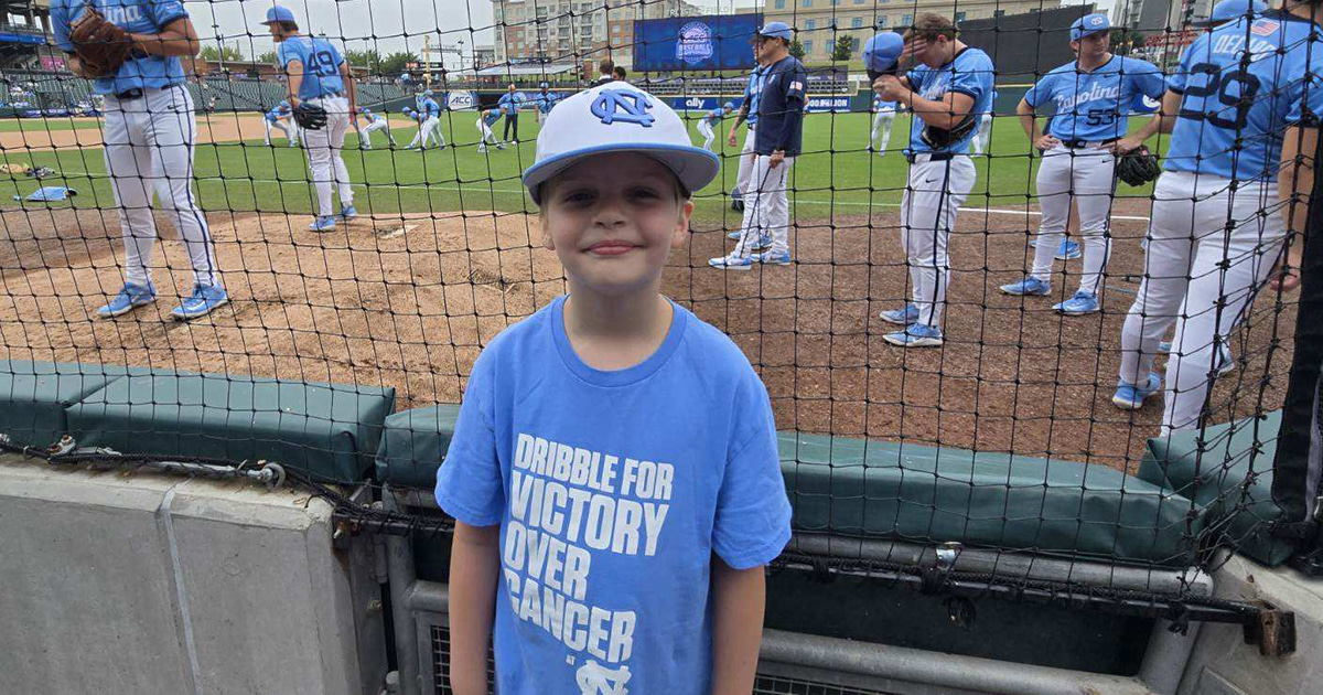 David’s team: How UNC baseball helped one young fan through cancer