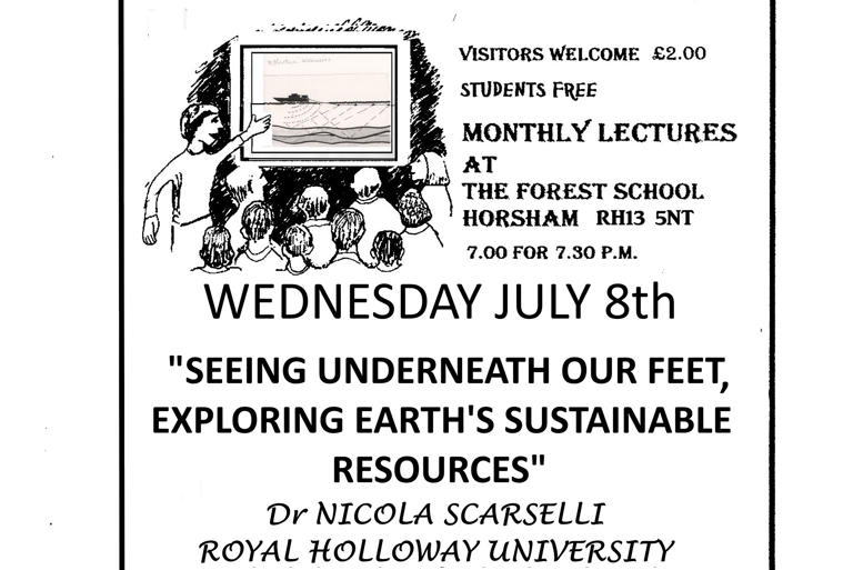 Horsham Geological Field Club presents: Seeing underneath our feet ...
