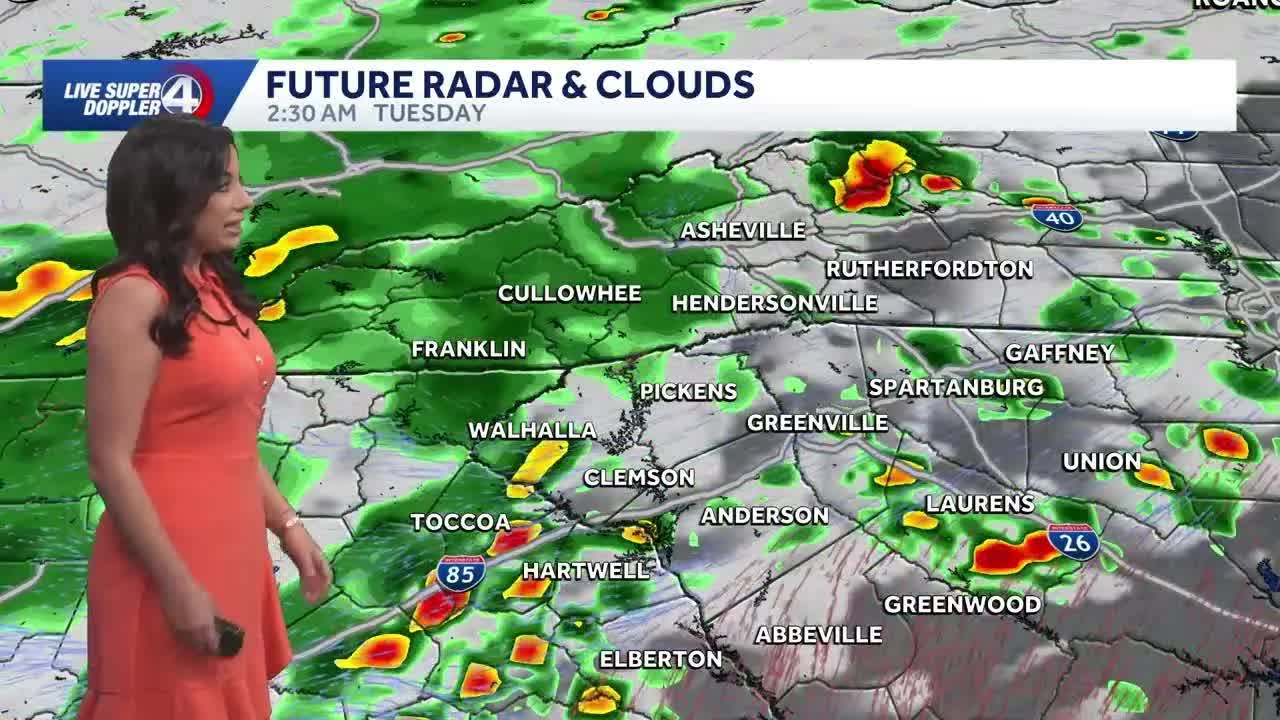 Medium threat of storms developing today