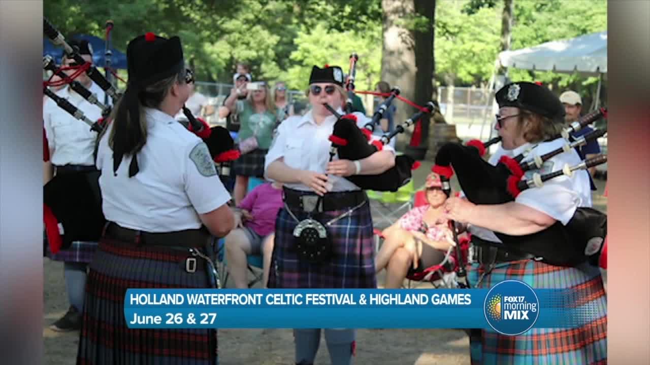 Let the Highland Games begin at Holland's Waterfront Celtic Festival