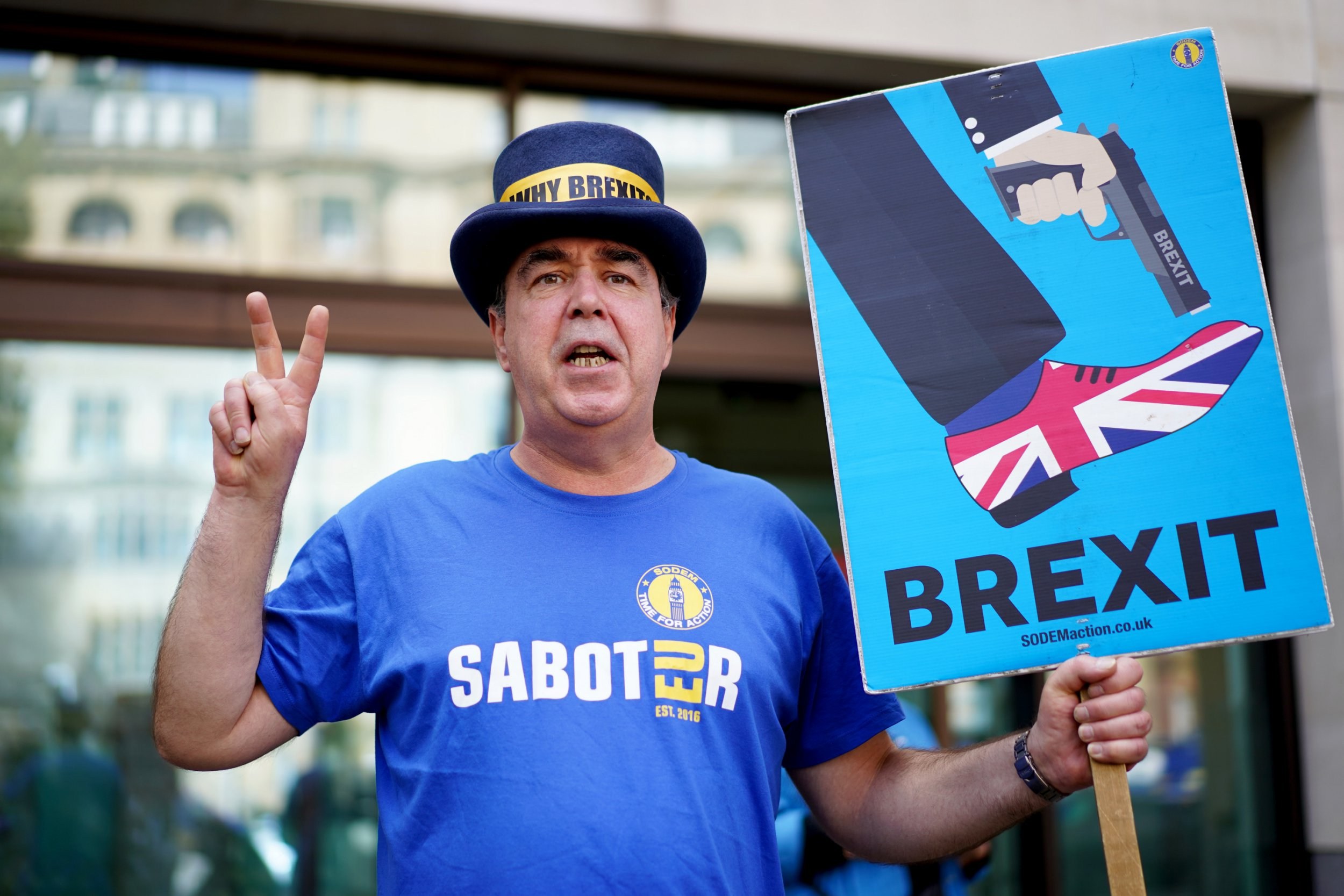 Stop Brexit man Steve Bray claims he was doing Sir Keir Starmer a ...