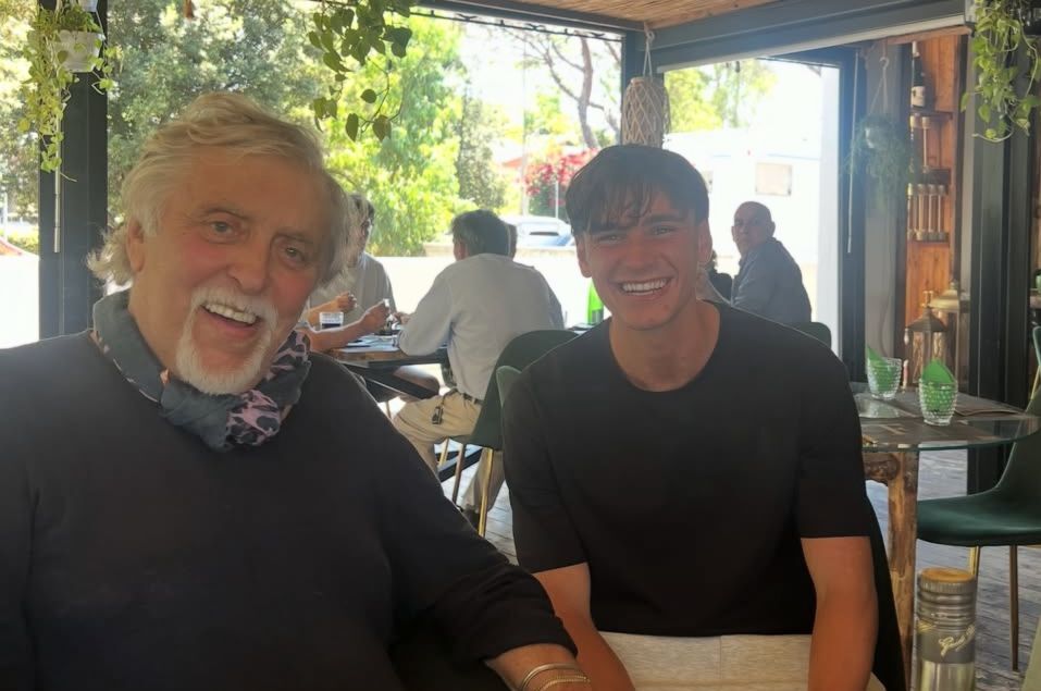 Maurizio Mattioli a pranzo con Pisilli: lo scatto che fa impazzire i social