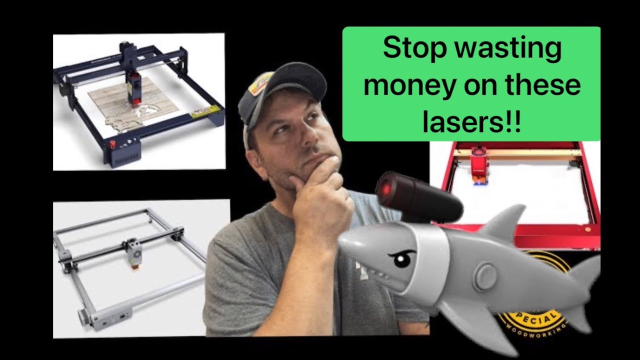 5W vs 10W vs 20W diode lasers: Ultimate cutting & engraving wood test!