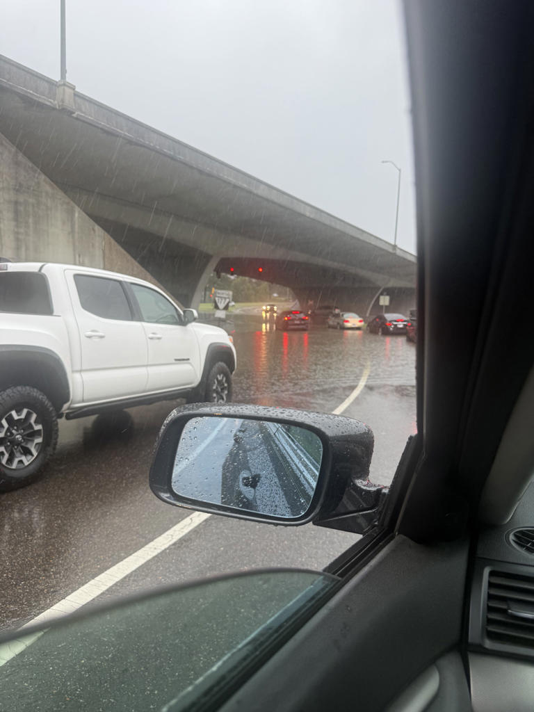 Flash flooding in Memphis area after heavy rains move through