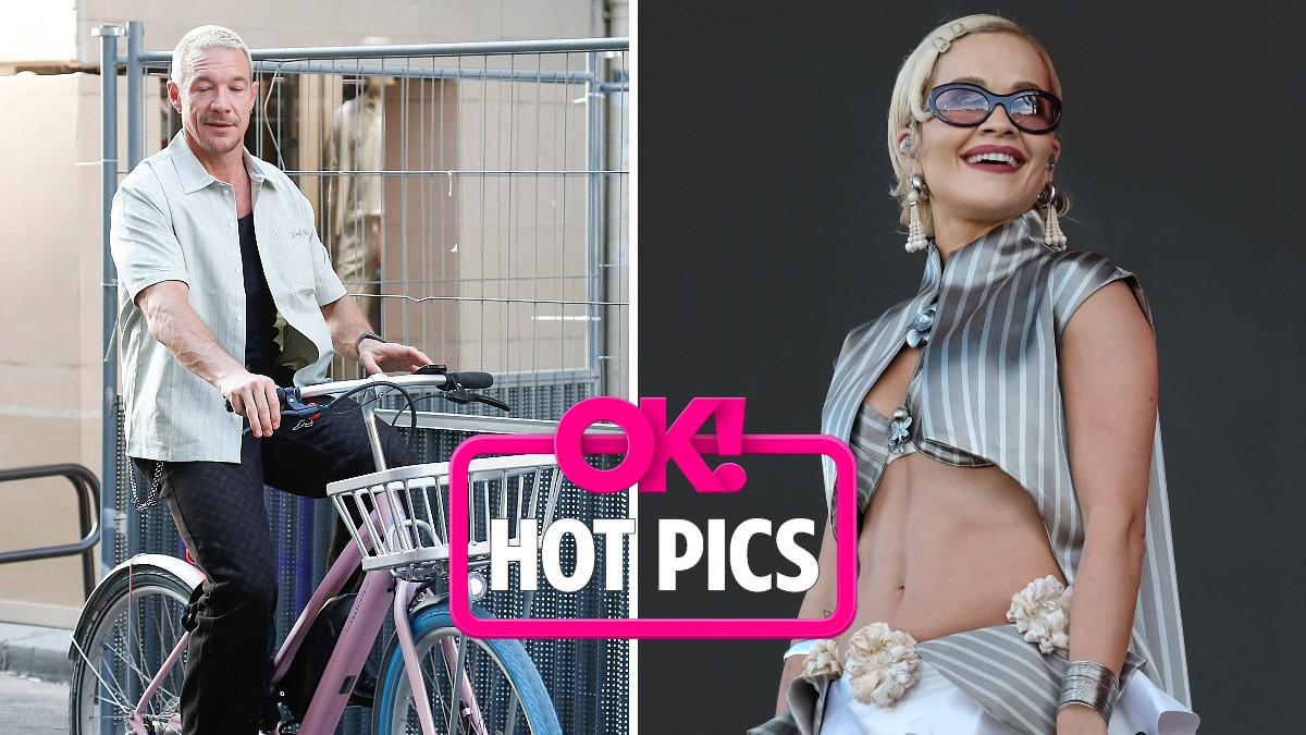 HOT PICS! Diplo takes a bike ride in Paris as Rita Ora lights up the ...