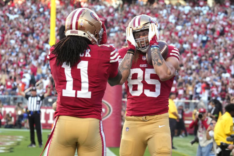 George Kittle sends ominous message to Brandon Aiyuk’s next team
