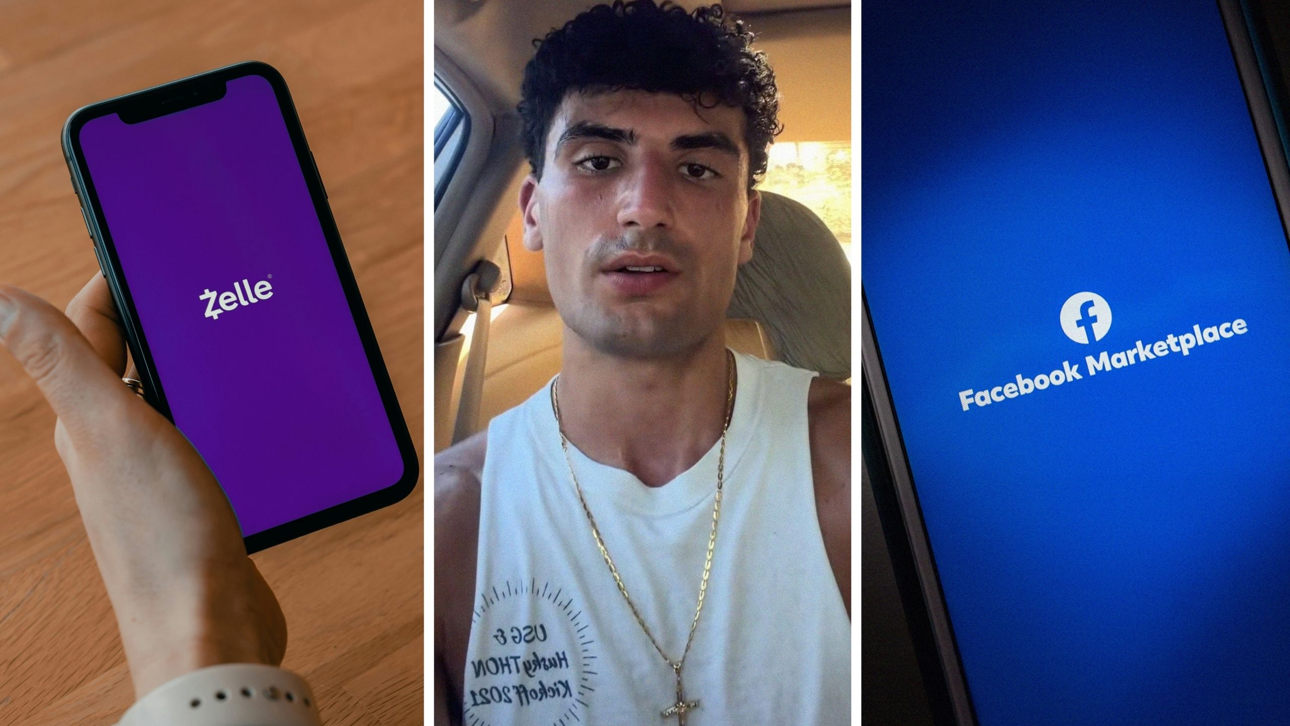 Man sells his couch on Facebook Marketplace. Then Zelle flags the ...