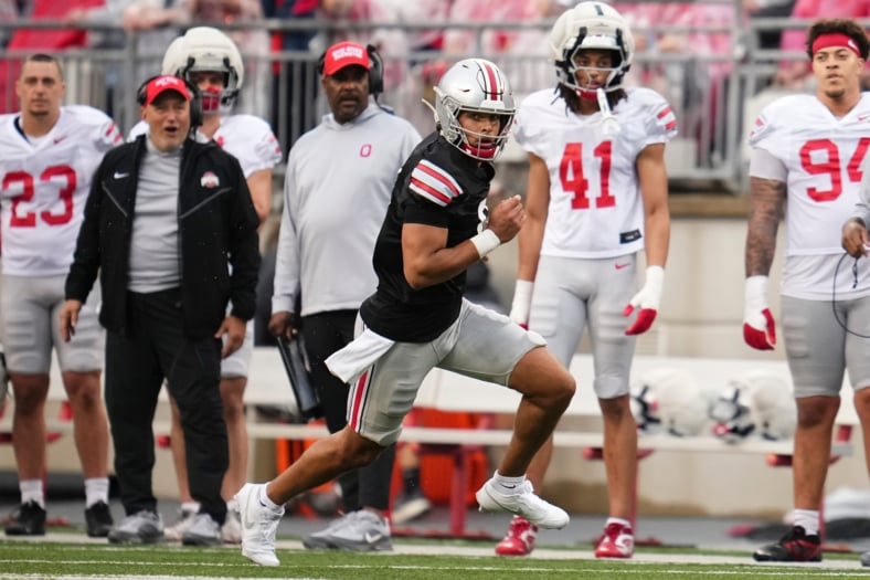 College football analyst thinks Ohio State Buckeyes QB Tavien St. Clair ...