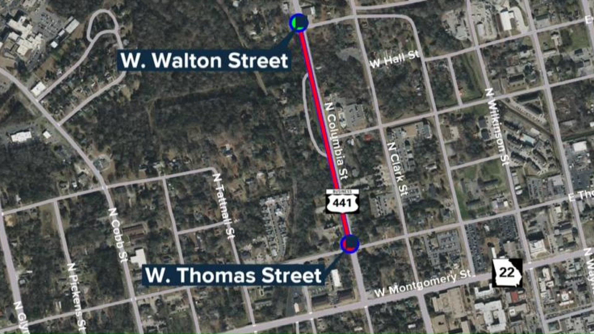 What to know on road closures happening in Central Georgia on Monday