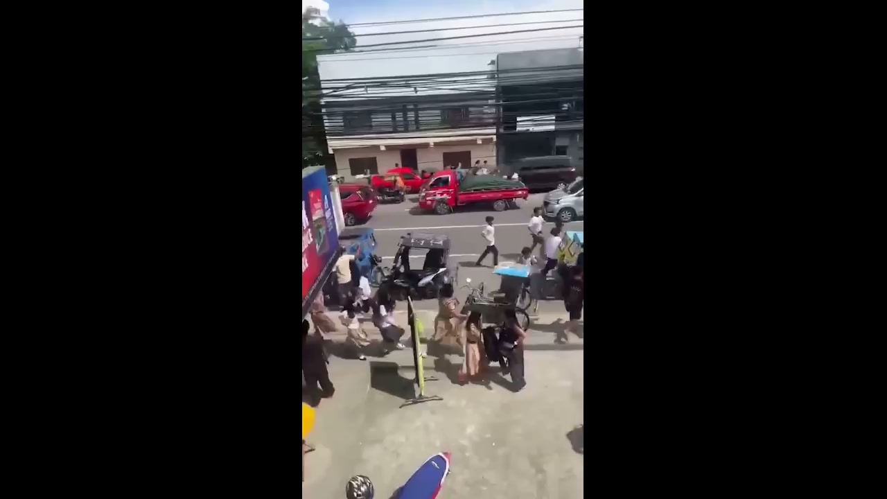 Philippines school shooting sends kids fleeing in panic