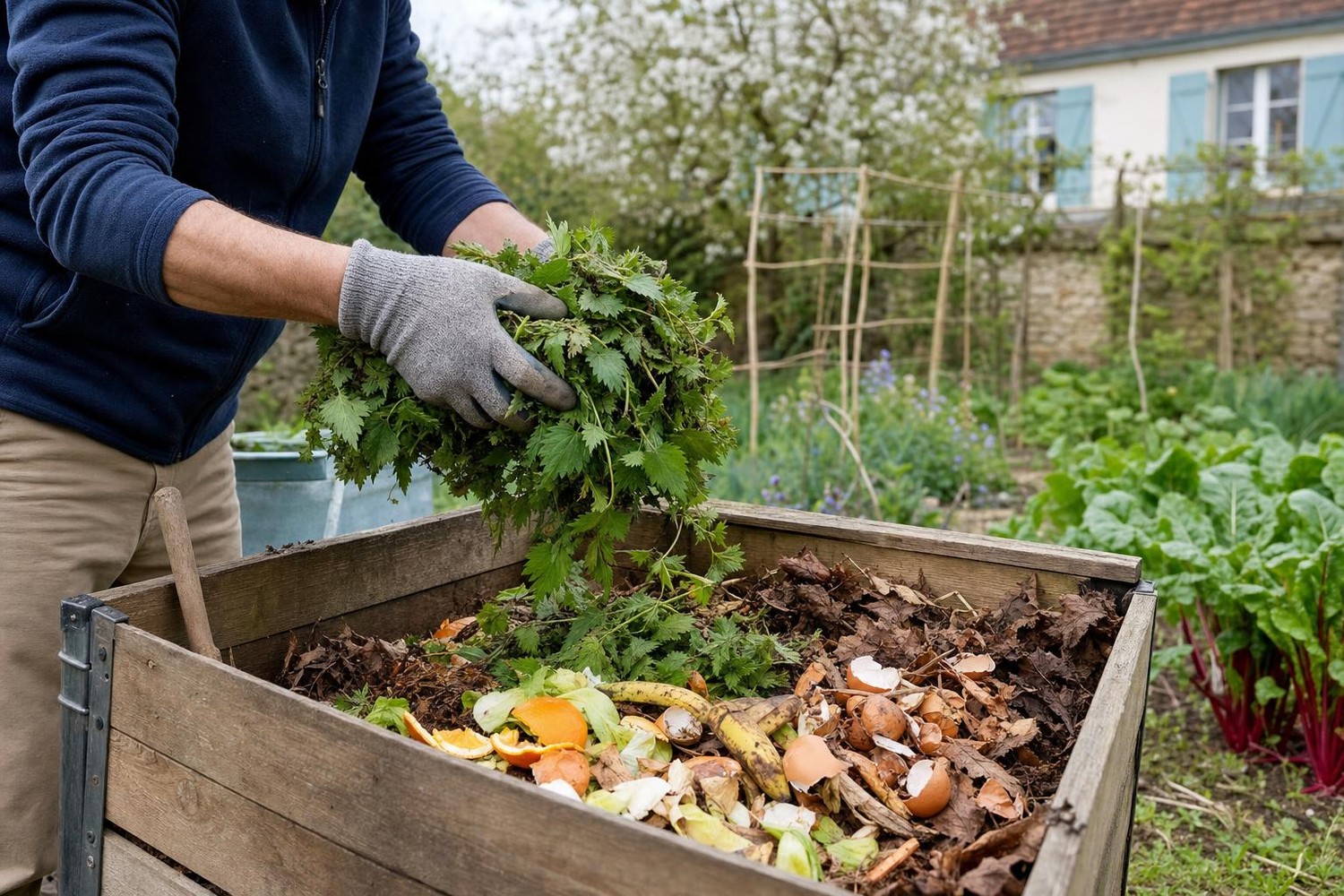 Compost : ne jetez plus cette « mauvaise herbe », c'est l'activateur ...