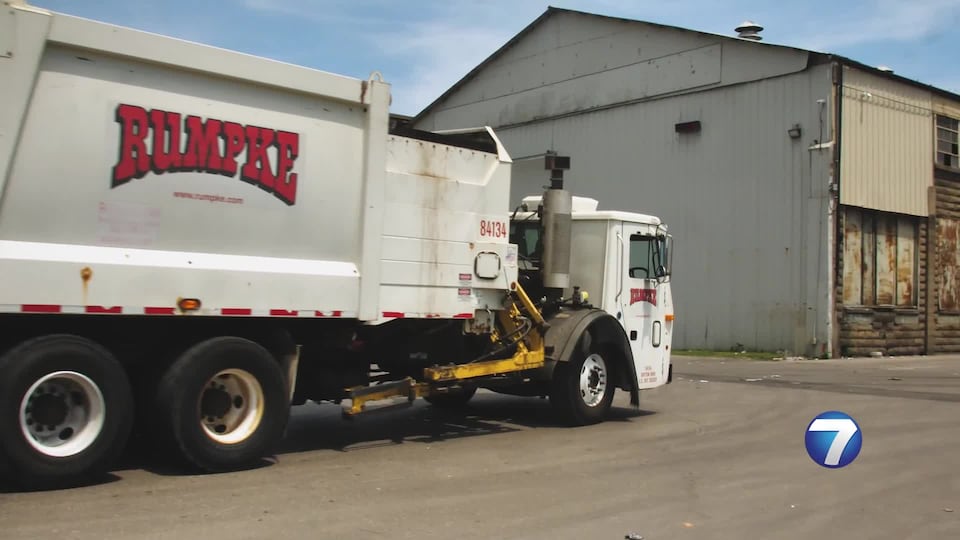 Rumpke's orange bag recycling program