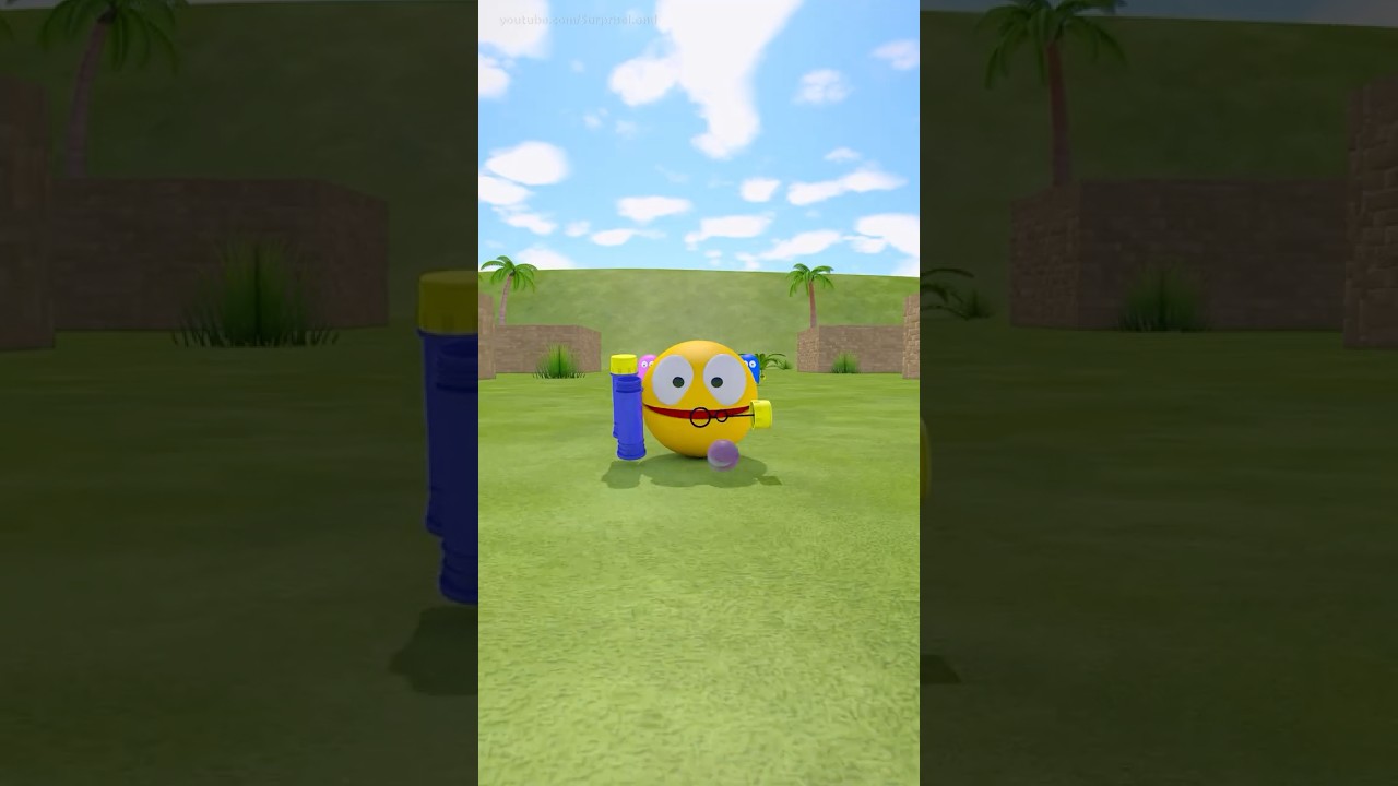 One bubble changed everything 😂 #animation #funny #cartoon #3d