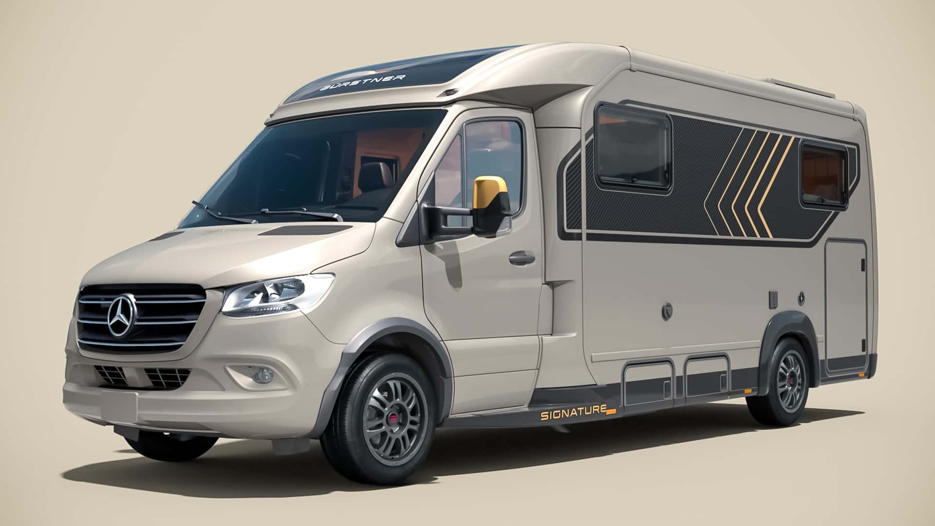 Bürstner Signature SMT 2026: una elegante autocaravana con base Mercedes