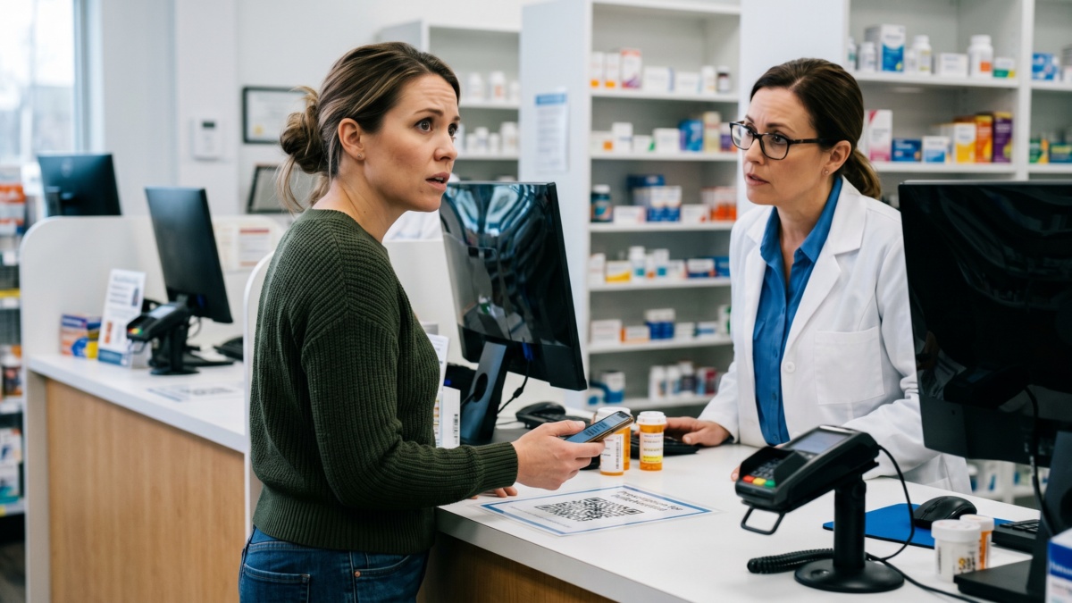 The pharmacy QR code showed a child on their insurance whose age could ...