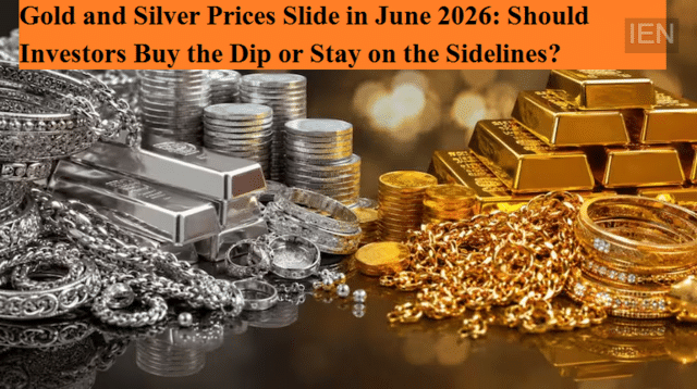 Gold and silver prices slide in June 2026: Should investors buy the dip ...