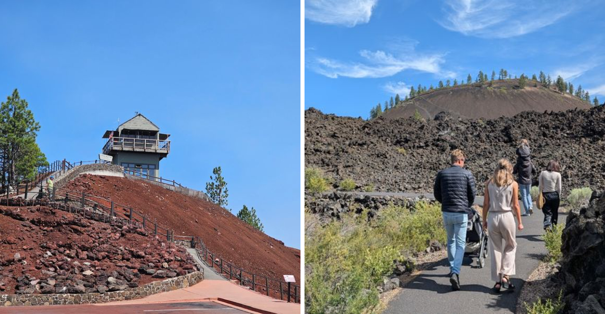 This Oregon visitor center brings you face-to-face with ancient lava ...