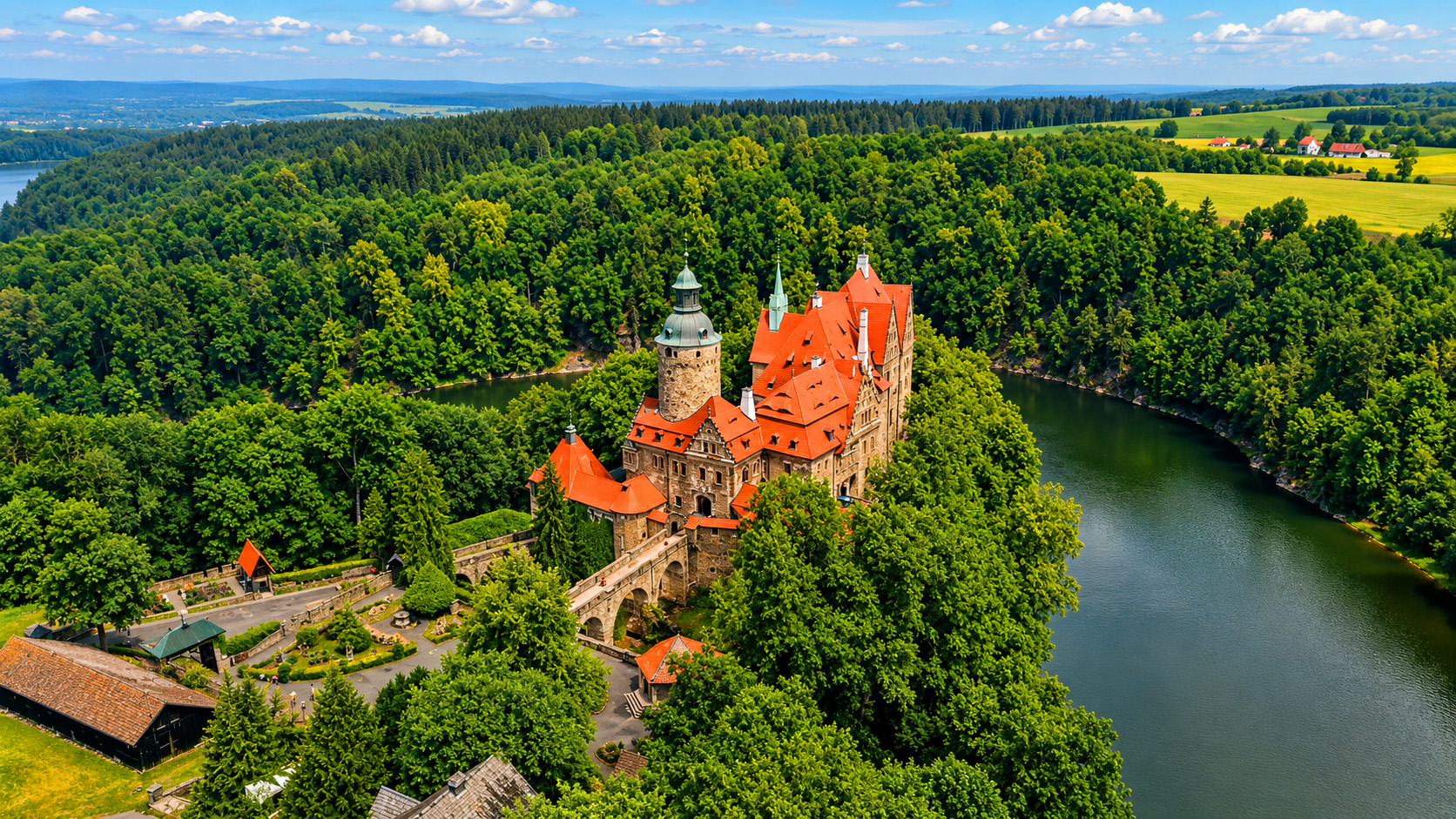 Why is this castle hidden so deep inside the forest?