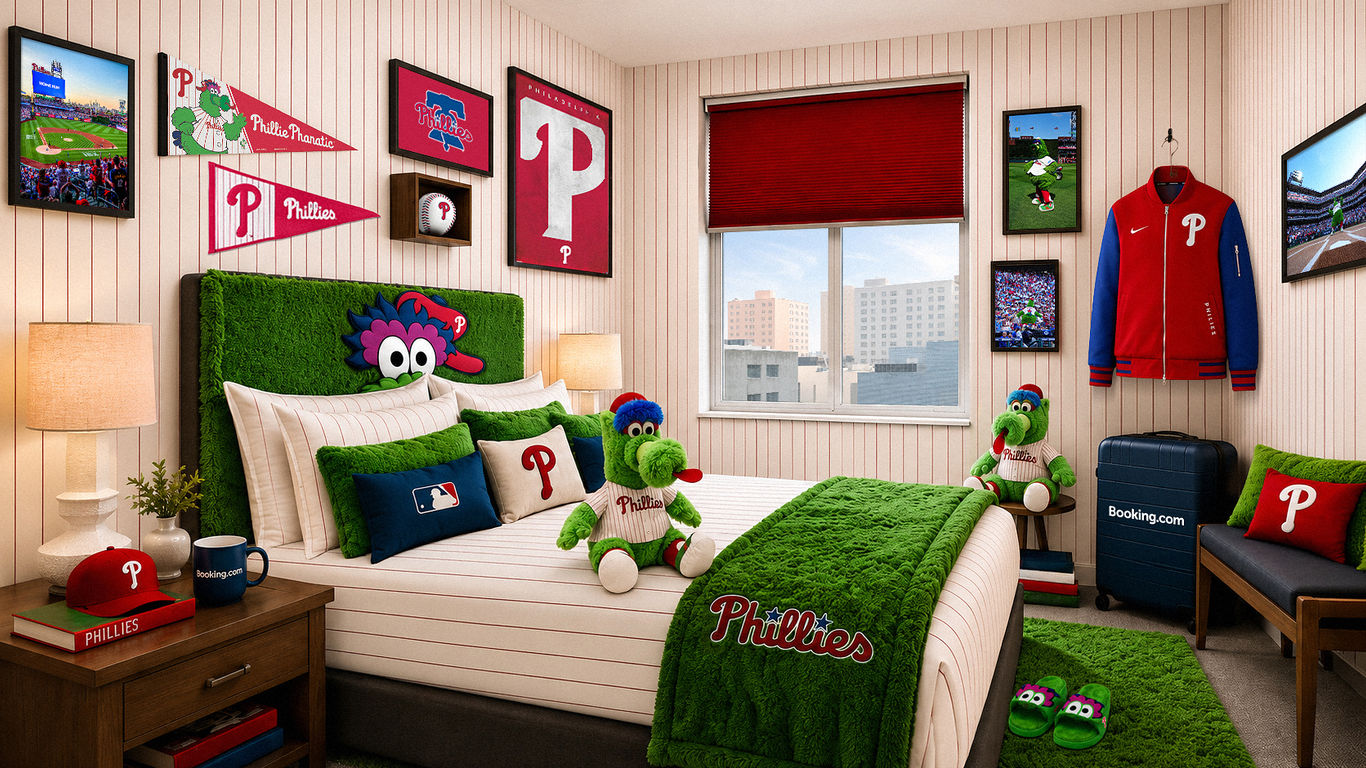 Booking.com announces MLB All-Star stay at Phillies mascot Phanatic’s ...