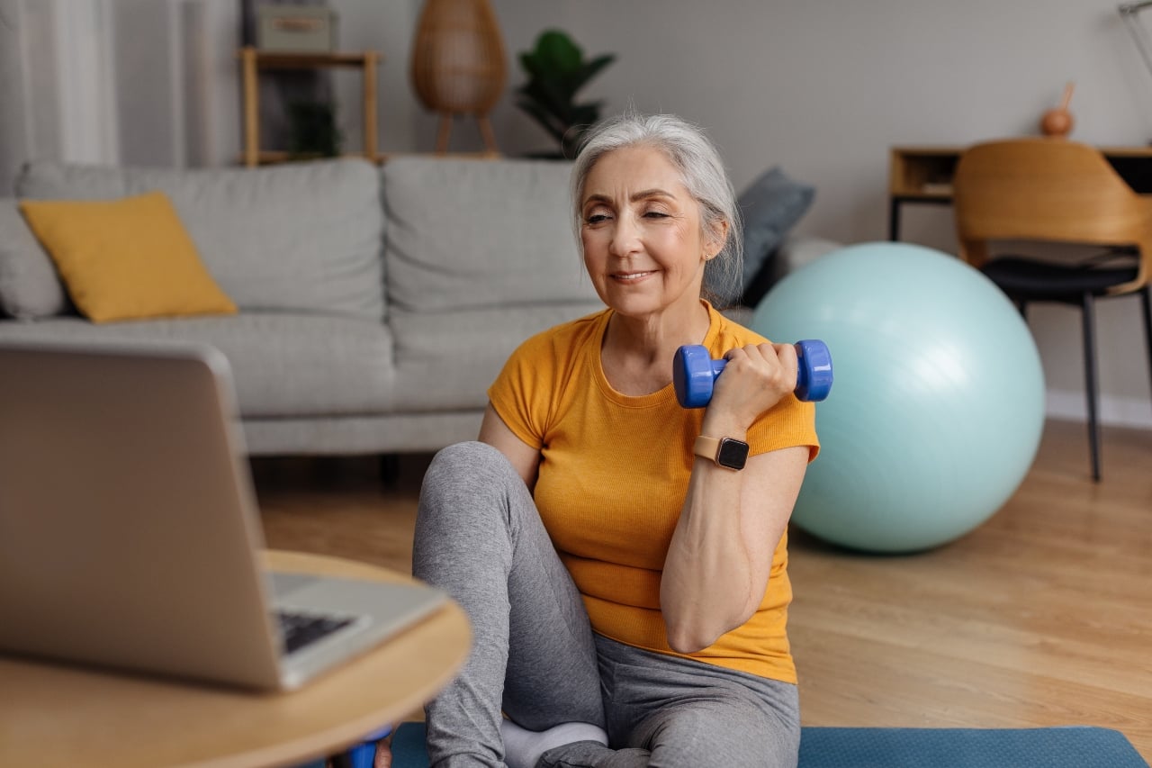 After 50, muscle loss speeds up, but these 4 easy home exercises can ...