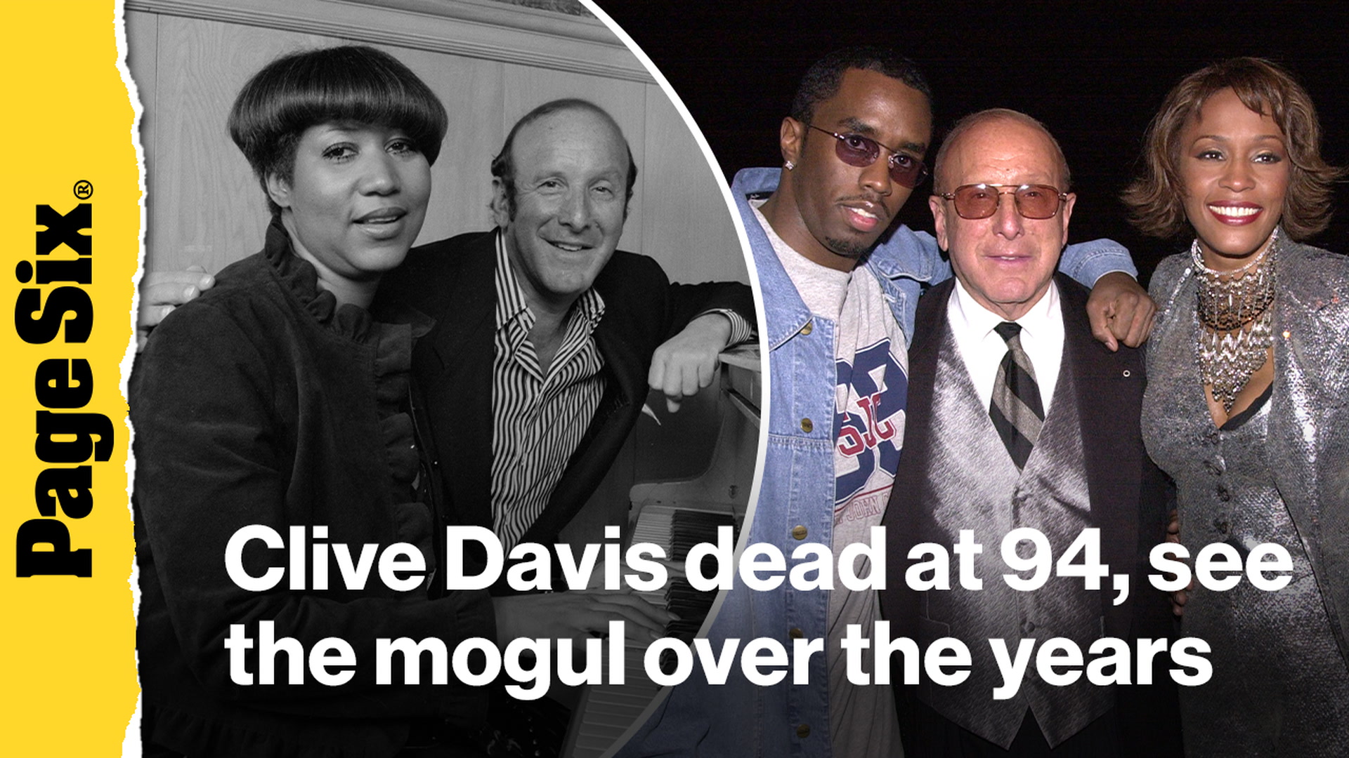 Clive Davis dead at 94: Inside the music legend's moments with Whitney ...